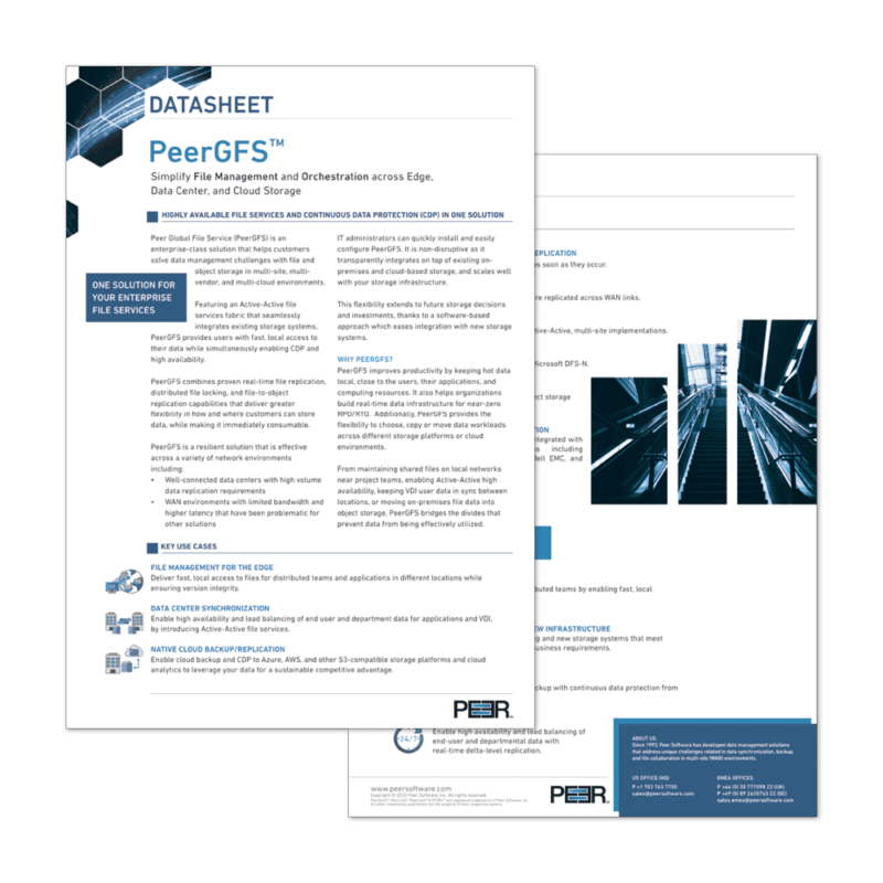 Real-time File Management & Replication Resources