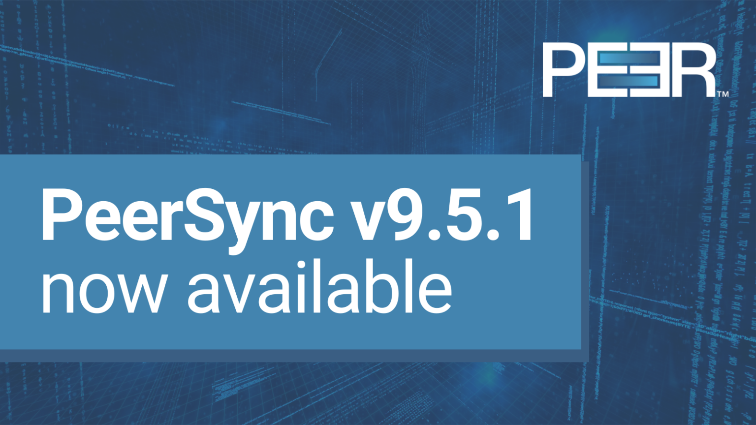 PeerSync v9.5.1 Release Announcement