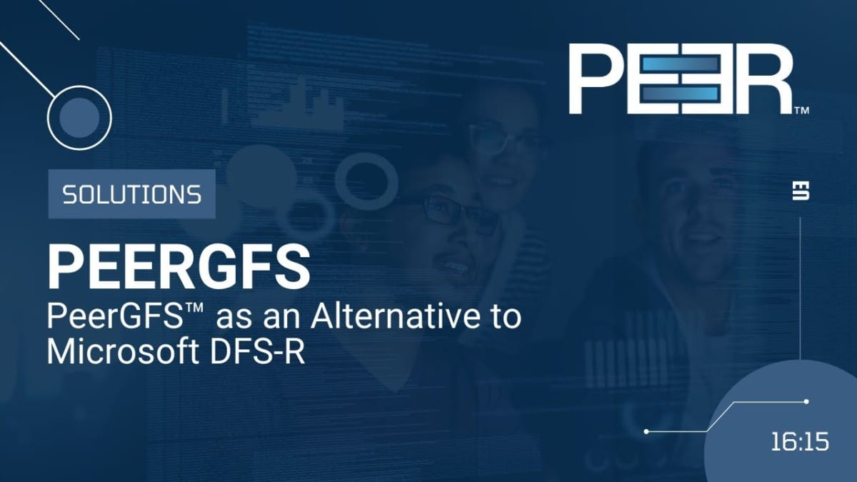 PeerGFS Real-time File Management & Replication